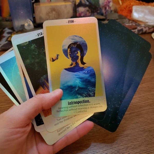 Cosmic Cards Deck W/ *expansion V2 (*holographic Edition) - Etsy