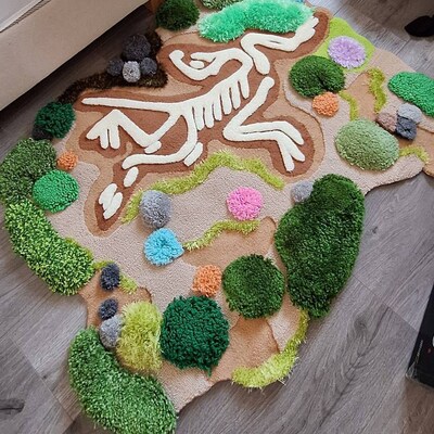 Fluffy 3d Custom Phone Rugs, Tufted Handmade High Pile Carpet, Phone ...