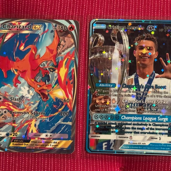 Custom PACK Pikachu, Charizard and Mewtwo EX Immersive Pokémon Cards ...