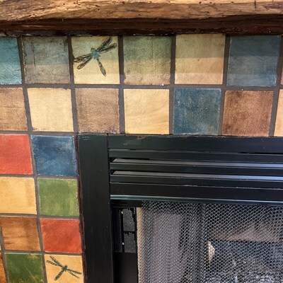 4x4 Oak Leaf Acorn Decorative Accent Wall Tile by Cottage Craft Tile - Etsy