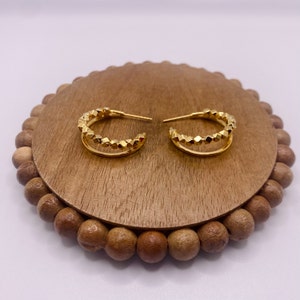 10pcs Brushed Gold Disc Circle Connectors 12/ 15mm Gold - Etsy