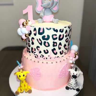 Pink Sky With Twinkling Stars Edible Cake Wrap or Stork Cake - Etsy