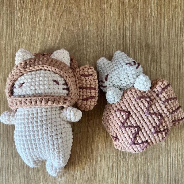 Loafy Cat Cute Crochet Pattern - Etsy