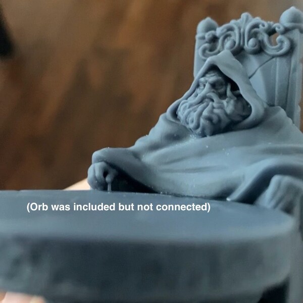 Wizard Pondering Orb Meme D&D Resin 28mm 32mm 54mm Mini Dungeons and ...