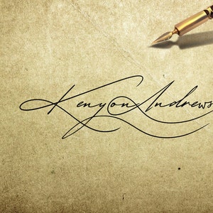 Custom Business Signature, Hand Drawn Signature Design, Custom ...