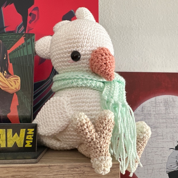 Chocobo Crochet Plushie - Handmade Amigurumi Final Fantasy XIV - Etsy