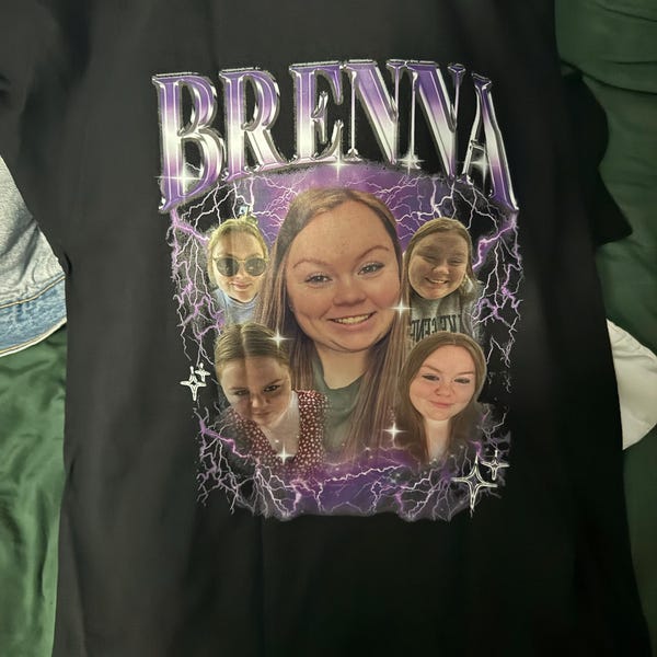 Custom Bootleg Rap Tee, Shirt With Face Photo Vintage T Shirts ...