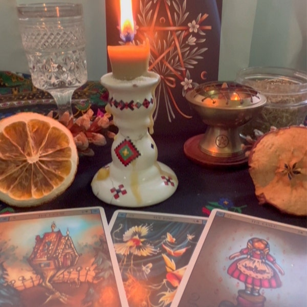 Slavic Folklore Lenormand Deluxe Edition Fairy Tale Oracle Cards ...