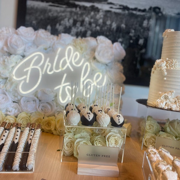 Acrylic Food Labels, Wedding Buffet Signs, Buffet Food Signs With ...