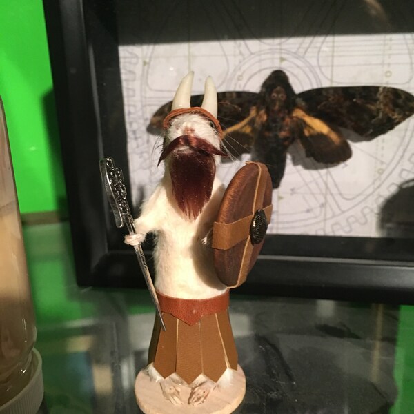 Viking Taxidermy Mouse - Etsy Australia