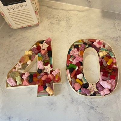 SWEET FILLED NUMBERS Choose Your Number. Haribo, Birthday Sweets, Pick ...