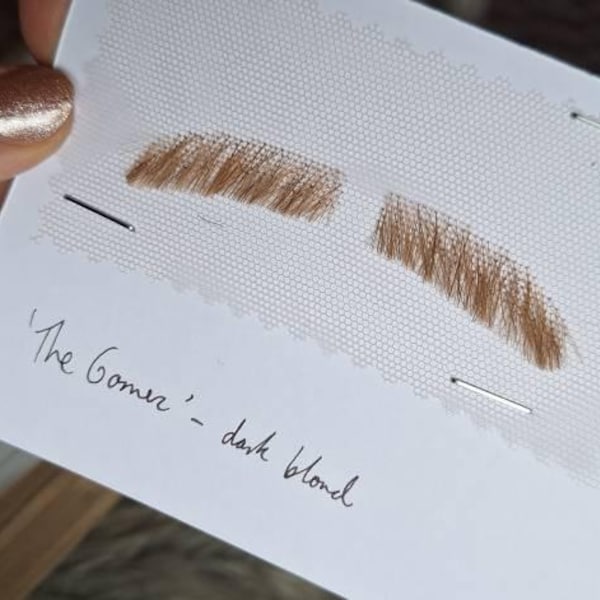 The Darcy | Realistic Black Synthetic Hair Side Burns Mutton Chops ...
