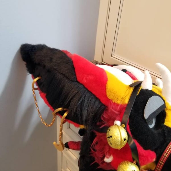 Enigmatic Beaked Furry Fursuit Head Base Moving Jaw Canine - Feline ...