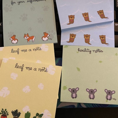 Sushi Sticky Notes Maki It Happen Sashimi Sticky Notes - Etsy