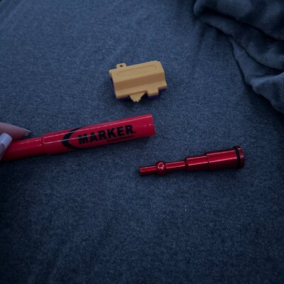 Secret Lighter Tobacco Pipe Sneak a Toke Metal Stealth Smoking Taster ...