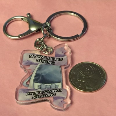 Wings of Fire Dragon 2 Inch Clear Double Sided Acrylic Keychain or ...