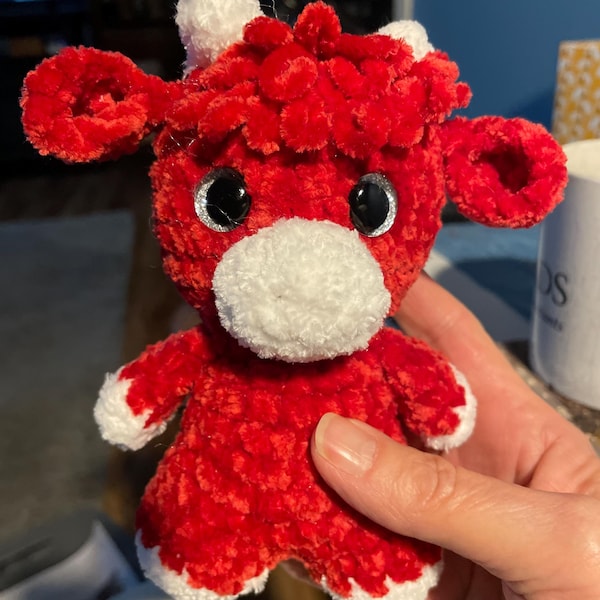 Baby Cows TRIO Pattern- Baby Longhorn, Baby Cow, Baby Highland, Crochet ...