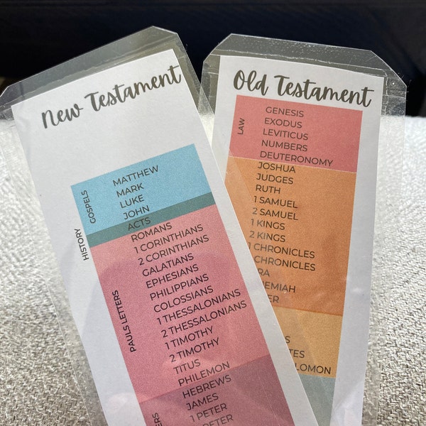 Printable Books of the Bible Bookmarks, Christian Bookmark, Old ...