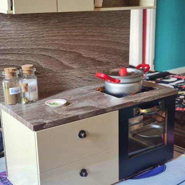 Real Mini Kitchen Set for Tiny Cooking / Perfect Gift for Your Children ...