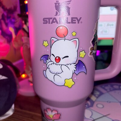 HOLOGRAPHIC Yokai Nekomata Japanese Folklore Neko Skull STICKER by ...