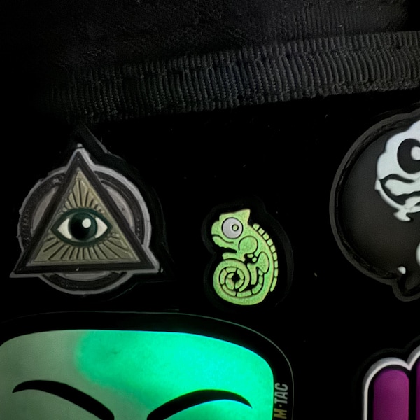 PATCHLAB Cyberpunk 8 Mecha Cat PVC Morale Patches Hook and Loop ...