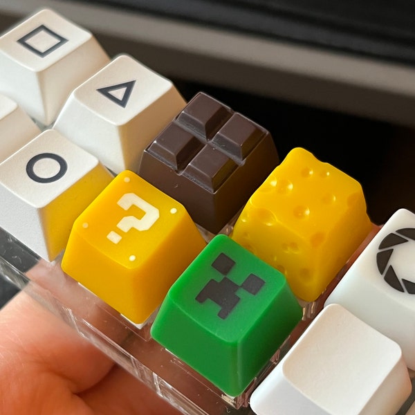 Minecraft Keycap Creeper Doubleshot Artisan Key Cap for Cherry MX ...