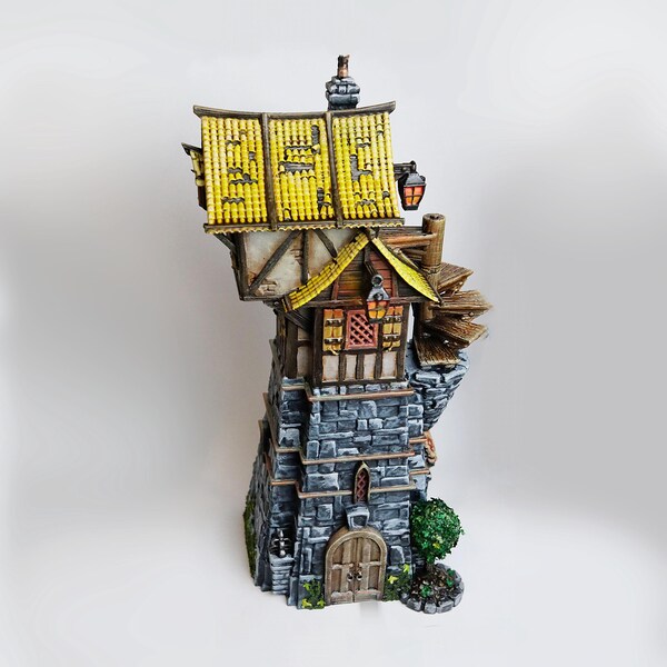 Medieval Town Set 04 - Bell Tower Farm - Etsy