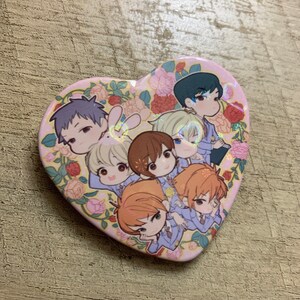 OHSHC Ouran High School Host Club Chibi Heart Holographic | Etsy