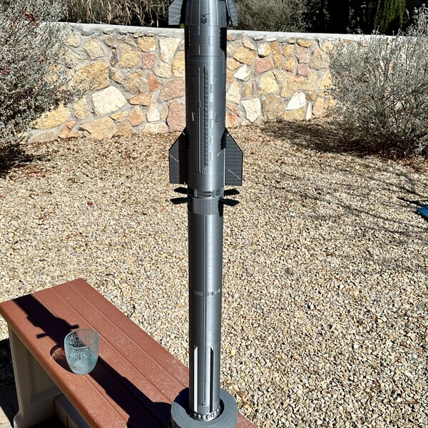 Handmade Rocket Engine Scale Model of Raptor 3 - Detailed Miniature ...