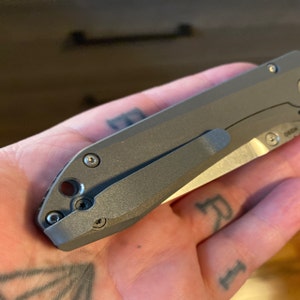 Satin Titanium Deep Carry Pocket Clip For MicroTech LUDT 135-1 | Etsy