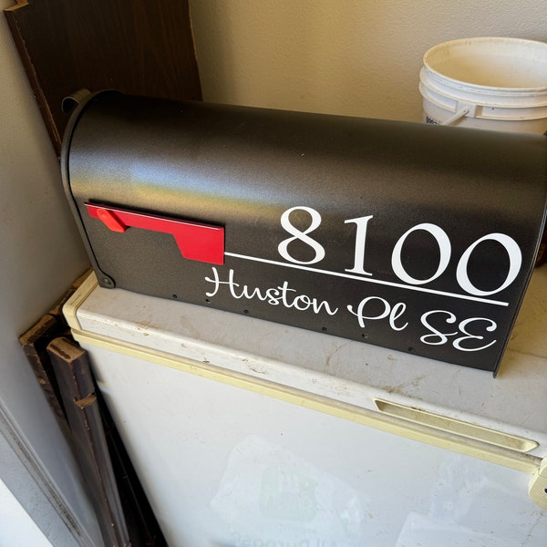 Mail Box Decal Mailbox Decals for Your Home Includes Two 2 Decals - Etsy