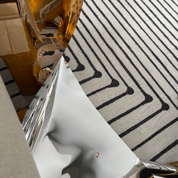 12 Inches Mirrored Table Runner for Dinning Room Table Decor Gold ...