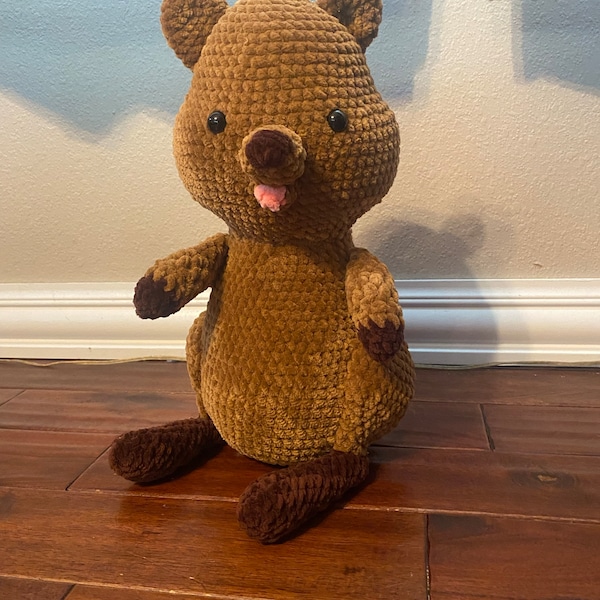 Crochet Pattern - Mika the Quokka - Etsy Australia