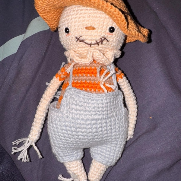 You, the Scarecrow | Crochet Pattern | Spanish - English. - Etsy