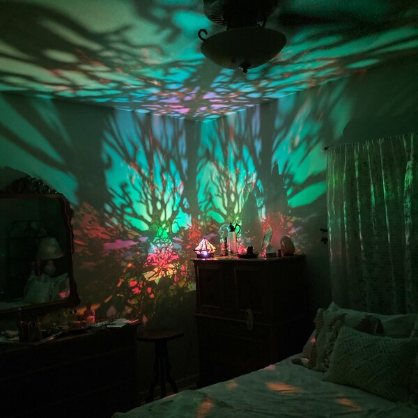 Haunted Forest Mood Light: A Table Lamp for Decorating Your Living Room ...