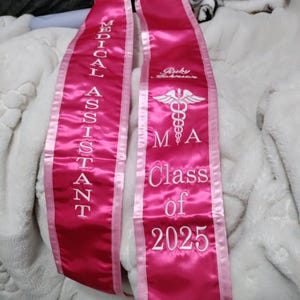 Medical Assistant Grad Stole - Etsy