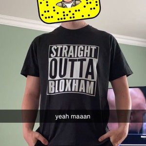 Straight Outta Custom Text T-shirt - Straight Outta Personalised T ...