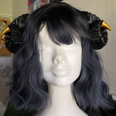 Small Curled Jester Style Horns - Etsy