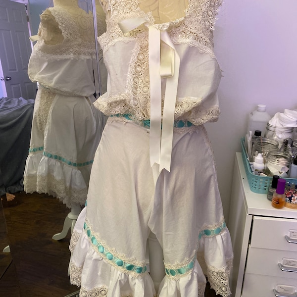 1890s Edwardian Combinations. Victorian Underwear | 8 SIZES | PDF ...