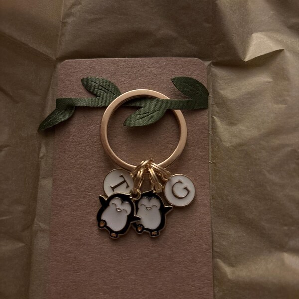 PERSONALISED BUNNY KEYRING/ Rabbit Keychain/ Token Gift/ Easter Gift ...