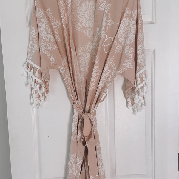 Boho Robe Boho Bridesmaid Robe Bridesmaid Gift Ideas Boho Bride Gift ...