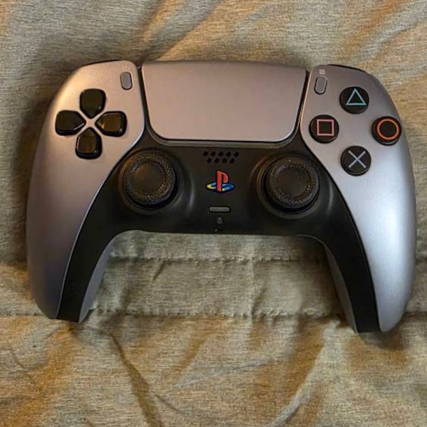 Ps5 Controller (retro Themed Buttons, D-pad. Power Button) PS5 ...
