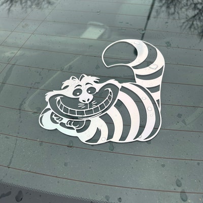 Cheshire Cat Vinyl Sticker/decal - Etsy