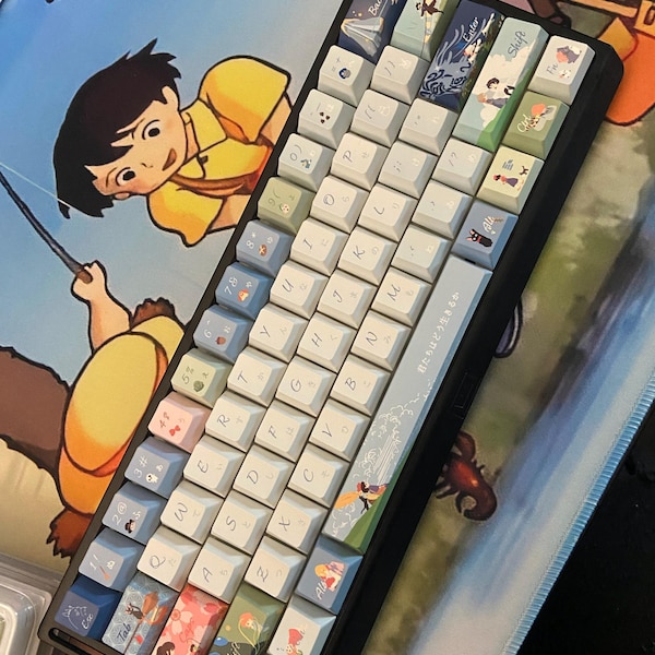 Capybara 138 Keycaps Set | MDA Profile | PBT Molded for MX Style ...