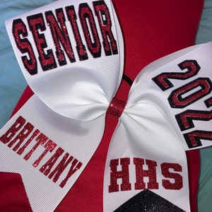 Logo Cheer Bow Mascot Cheer Bow Custom Team Bows Softball | Etsy