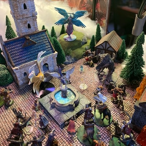 Deer / Elk Dnd Miniature, Beast Dnd Miniature, Druid Wild Shape Dnd ...