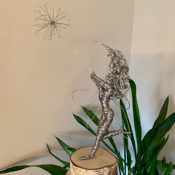 Dancing With A Dream Wire Fairy Sculpture Fantasywire Inspired - Etsy
