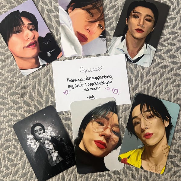 Changkyun Art Photocards - Please Read Description - Etsy