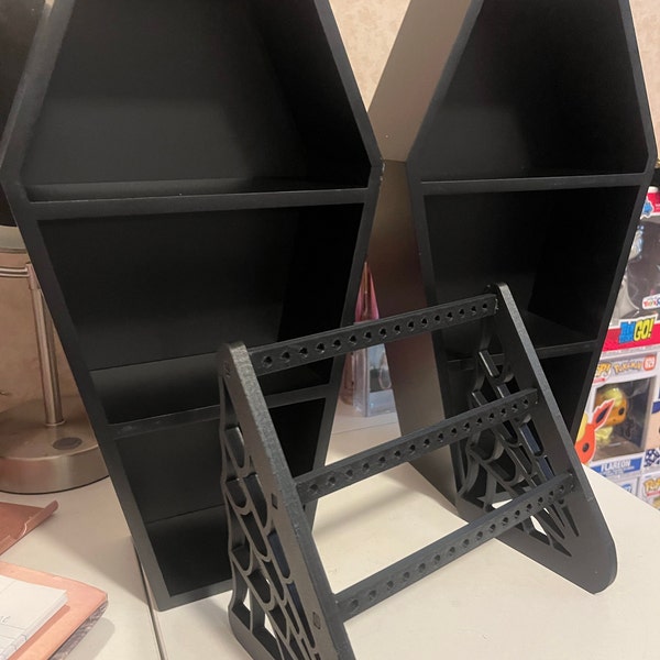 Spiderweb Earring Display Rack Jewelry Standing Spooky Halloween Web - Etsy