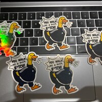 RM Rpwp Sticker, You Walk Like a Duck Btch, Groin Vinyl Stickers ...